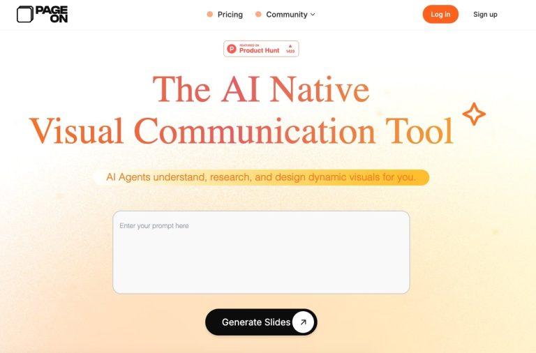 PageOn.ai : créez des présentations captivantes en un clin d’œil